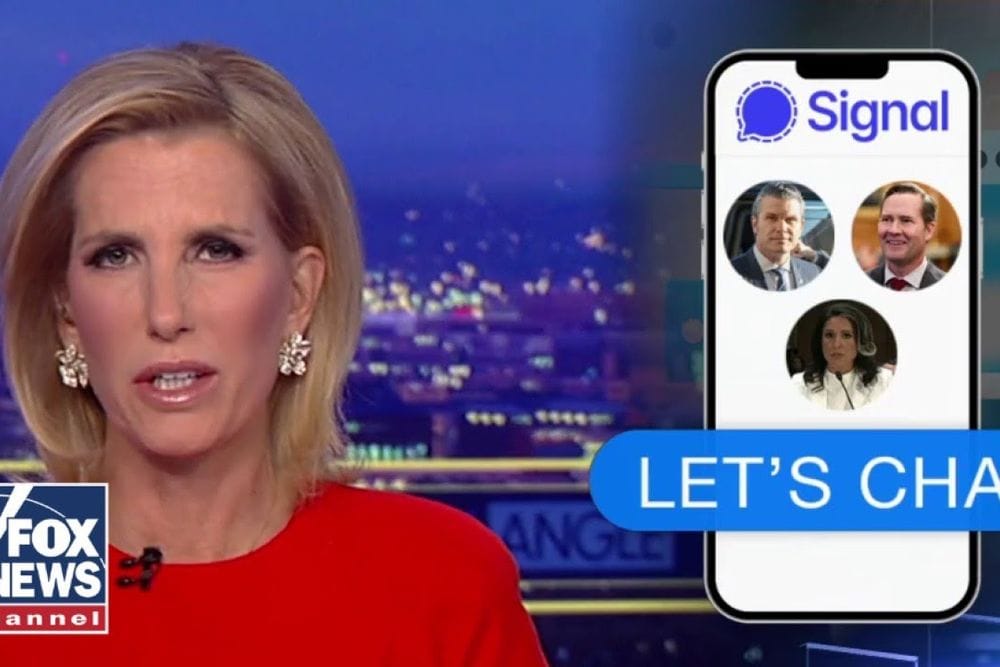 Laura Ingraham Slams Media Over Signal Chat Leak Narrative
