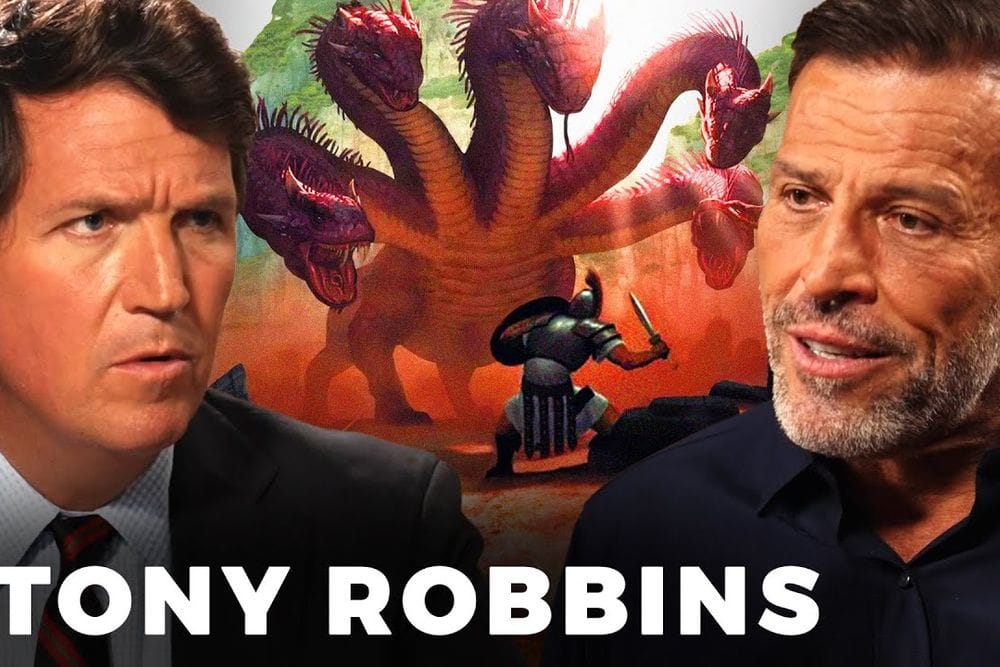 Tony Robbins on Success Barriers in Tucker Carlson Interview