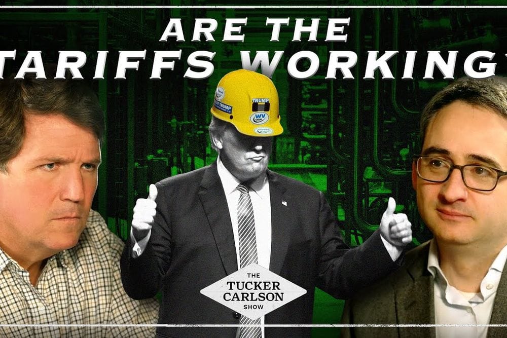 Trump’s Tariffs Transform U.S. Economy, Oren Cass Tells Tucker Carlson