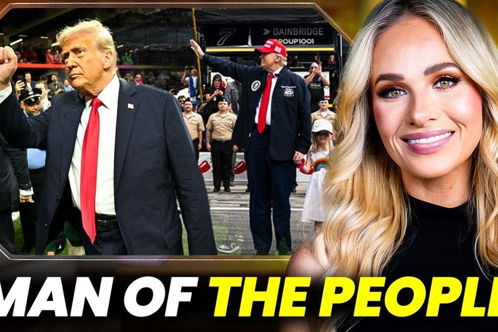 Trump's Warm Reception by NASCAR Fans at Daytona 500 Highlighted