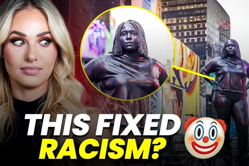Times Square Statue Ignites Racism Debate on Tomi Lahren's Show