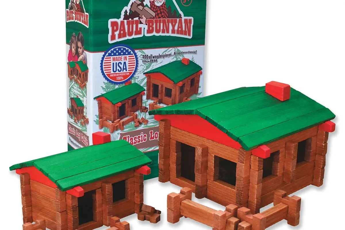 Buyer's Guide to Roy Toy Paul Bunyan Log Cabin Set