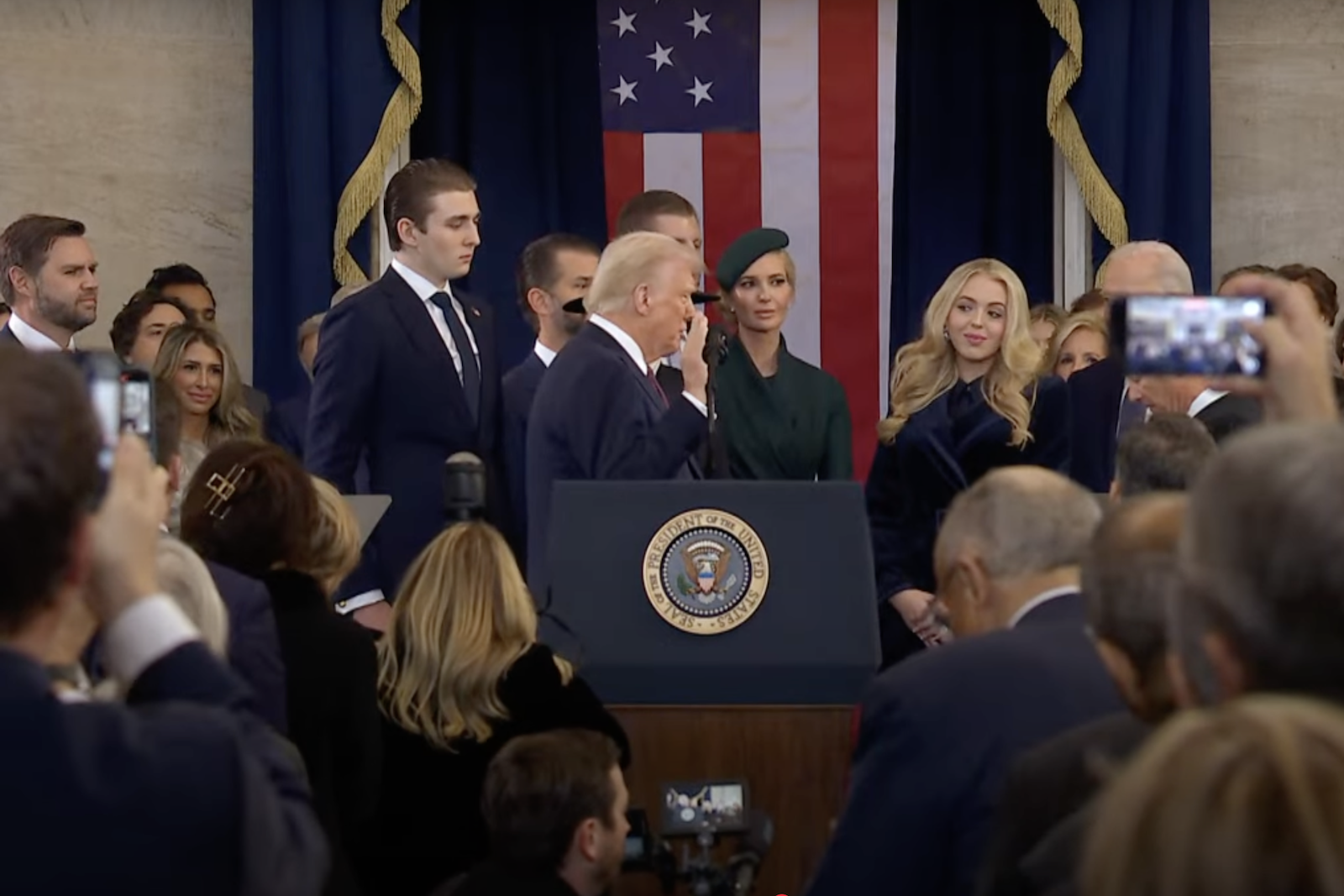 Donald J. Trump Sworn In as 47th U.S. President