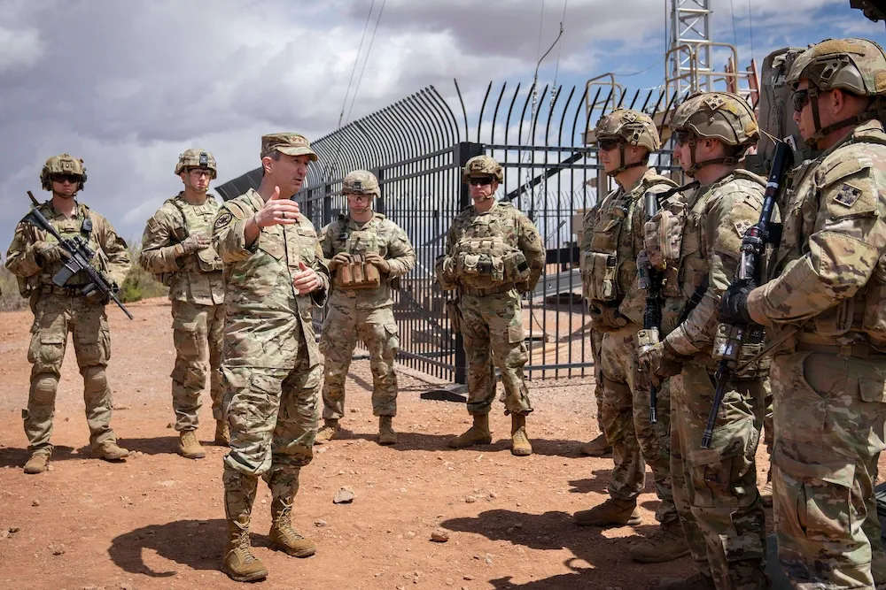 U.S. Army Begins Detentions in Military Border Zones Under Trump